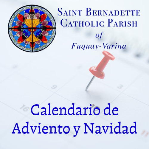 Are You Ready For Advent? (SP) – Saint Bernadette Catholic Parish ...